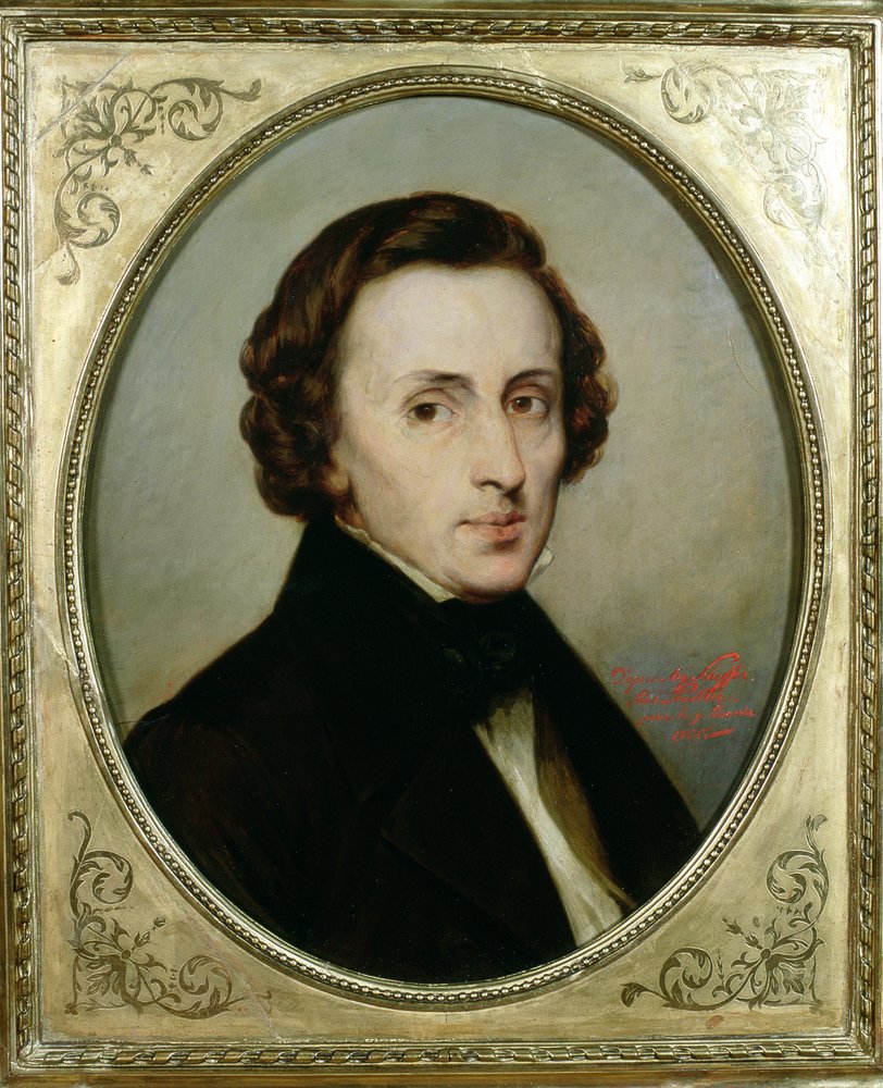 Frédéric Chopin (1810-49) von Stanislas Stattler